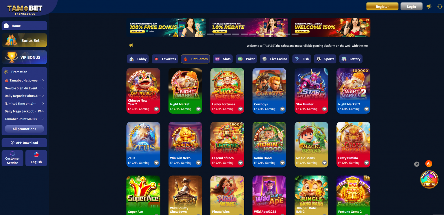 TAMABET.CC | Premier Online Casino in the Philippines