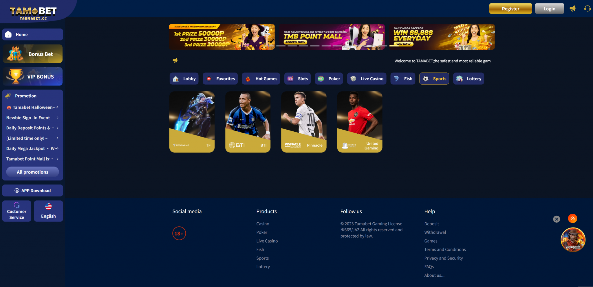 TAMABET.CC | Premier Online Casino in the Philippines